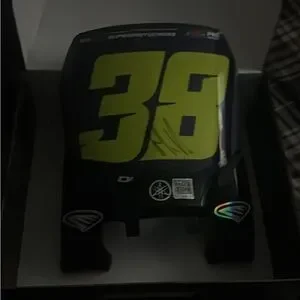Yamaha | Other | Yamaha Smx Racing Number Plate Black And Yellow Signed ...
